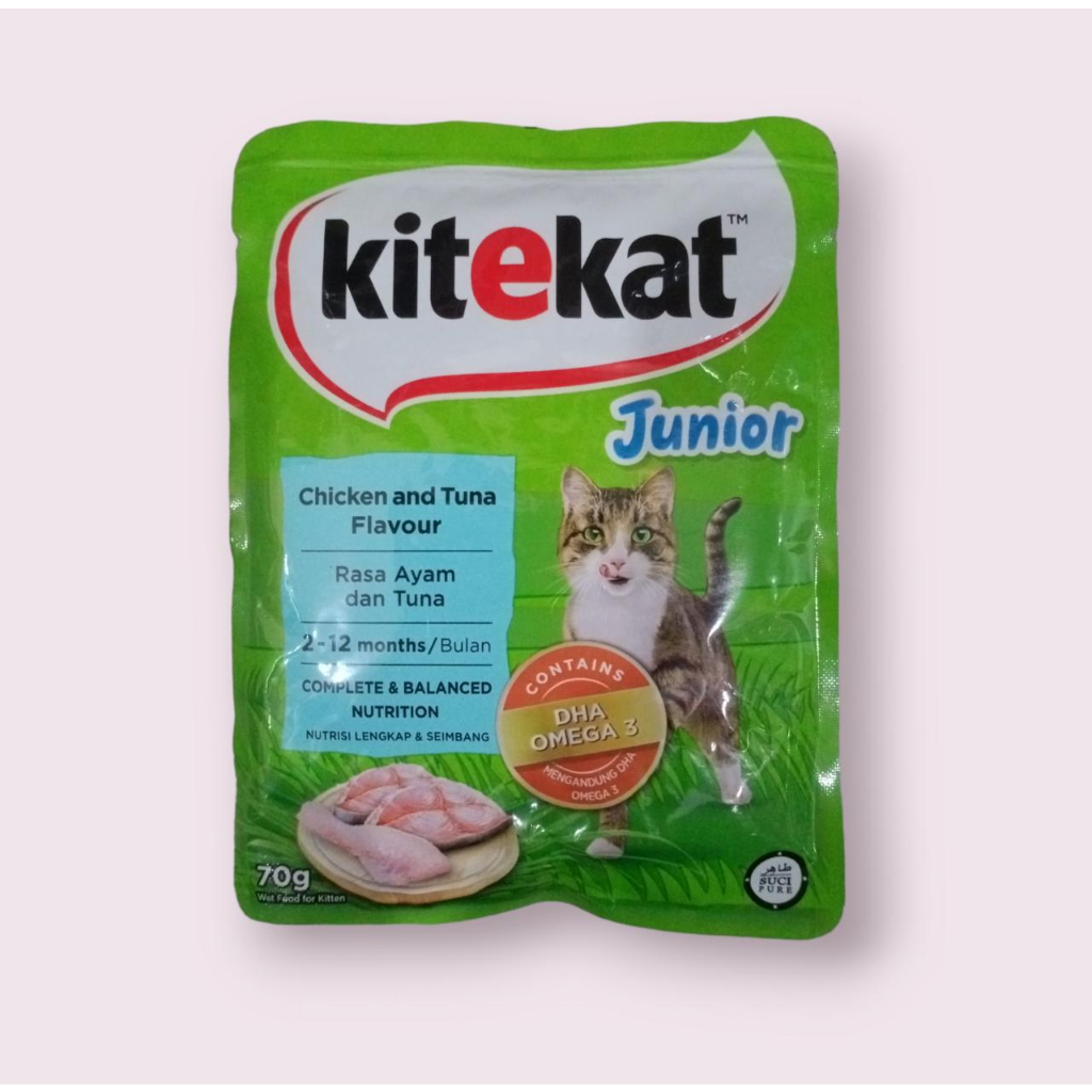 Jual KITEKAT POUCH 70G | WETFOOD | MAKANAN BASAH KUCING | Shopee Indonesia