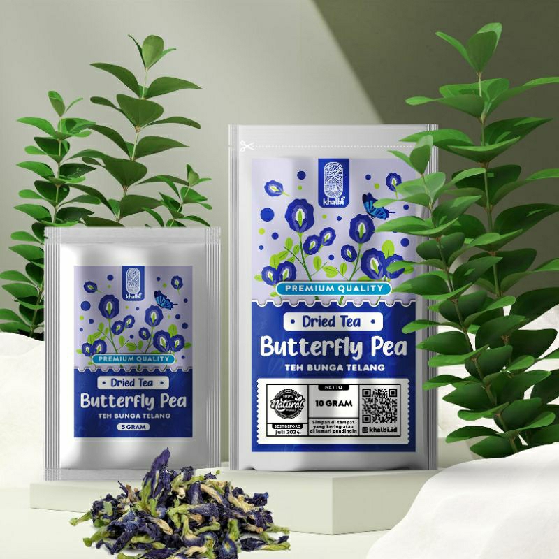 Jual Teh Bunga Telang 10g / Butterfly Pea Flower Tea / Butterfly Pea ...