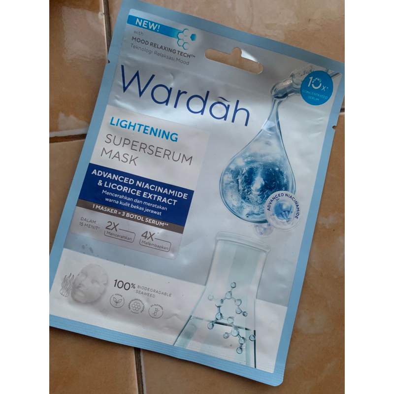 Jual Sheet Mask Wardah Lightening Ampoule | Shopee Indonesia