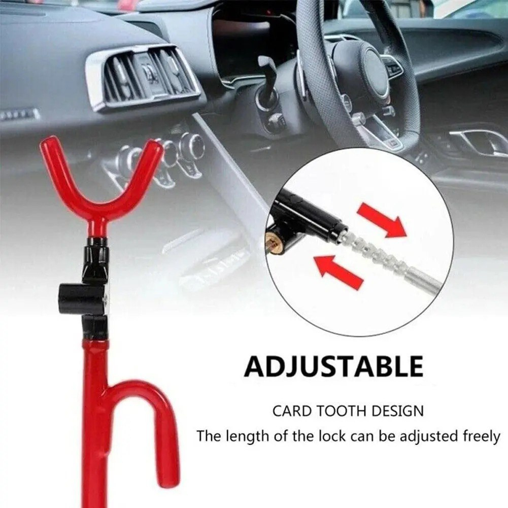 Jual Kunci Stir Setir Stang Mobil Gembok Cagak Safety Lock Car Steer ...
