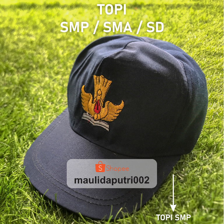 Jual TOPI SMP/SMA/SD (polos sesuai gambar) | Shopee Indonesia