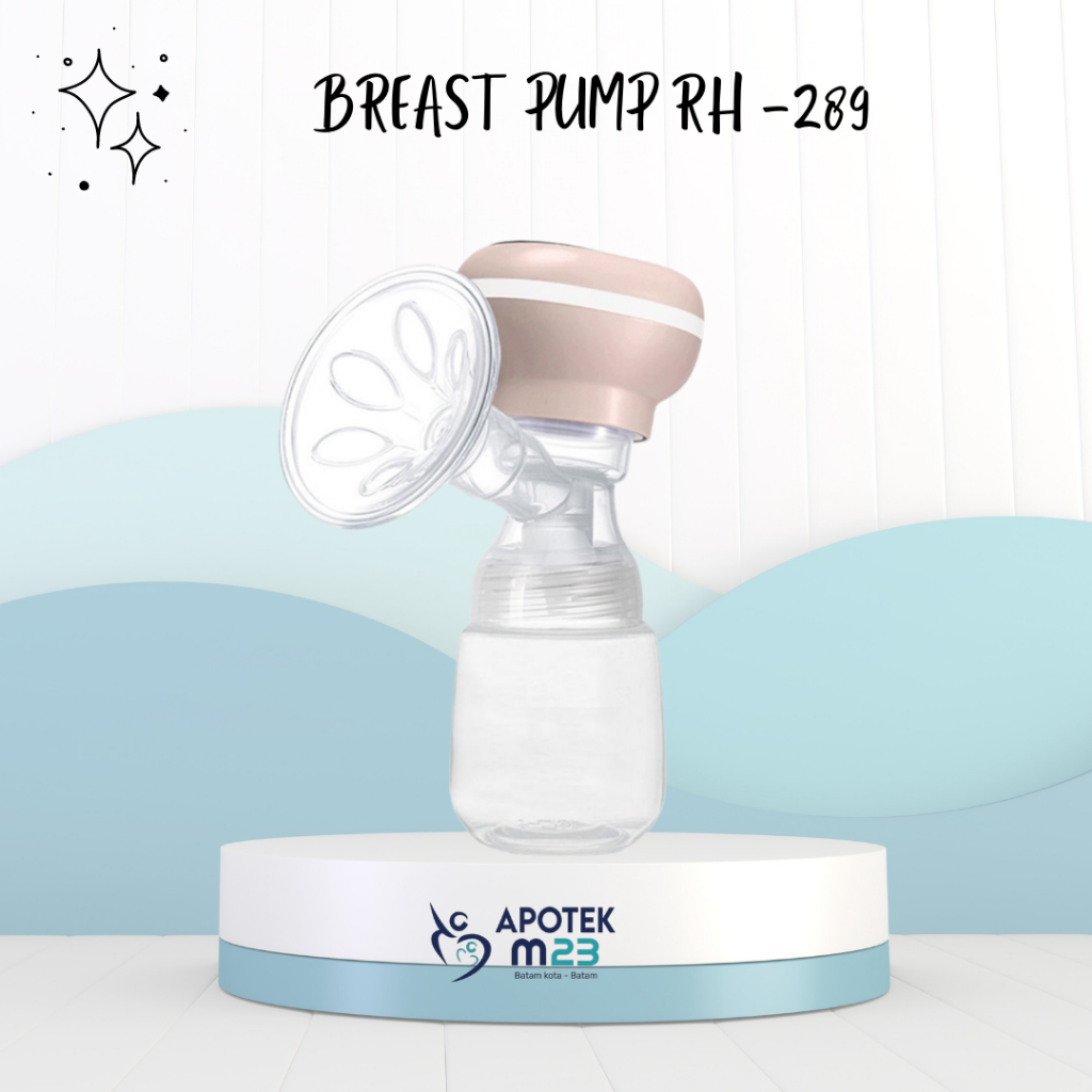 Jual Pompa Asi RH 289 Wireless Single Elektrik Breast Pump Rechargeable ...