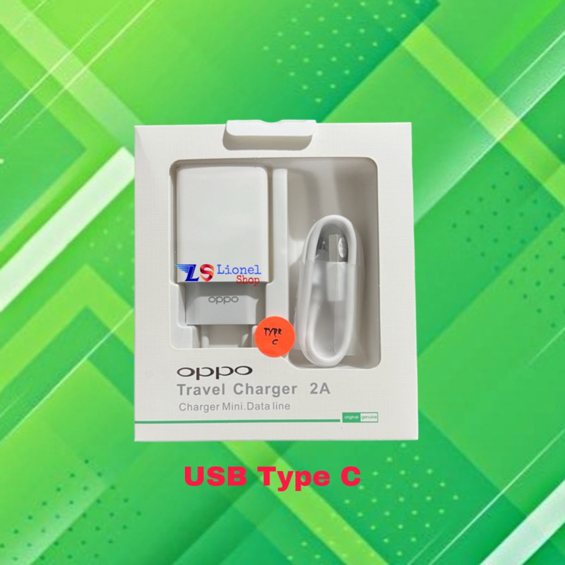 Jual Charger Oppo 2A Type C Fast Charging A5 2020 A9 2020 | Shopee ...