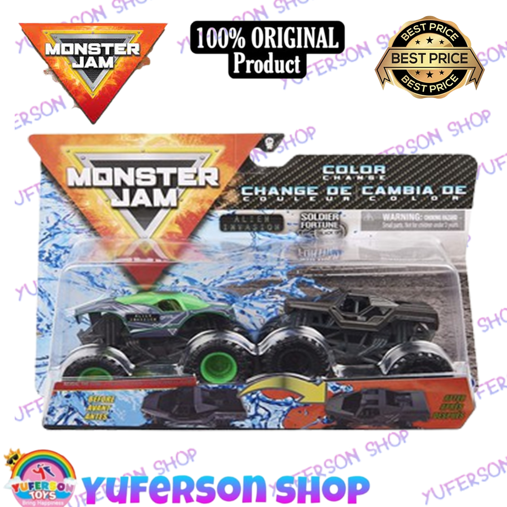 Jual Monster Jam 2020 Color Change Scale 1:64 2 Pack | Shopee Indonesia