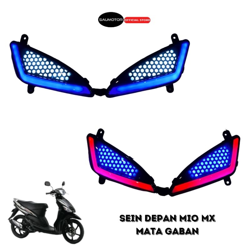 Jual Saumotor Lampu sen MIO LED mata gaban runing lampu senja MIO ...