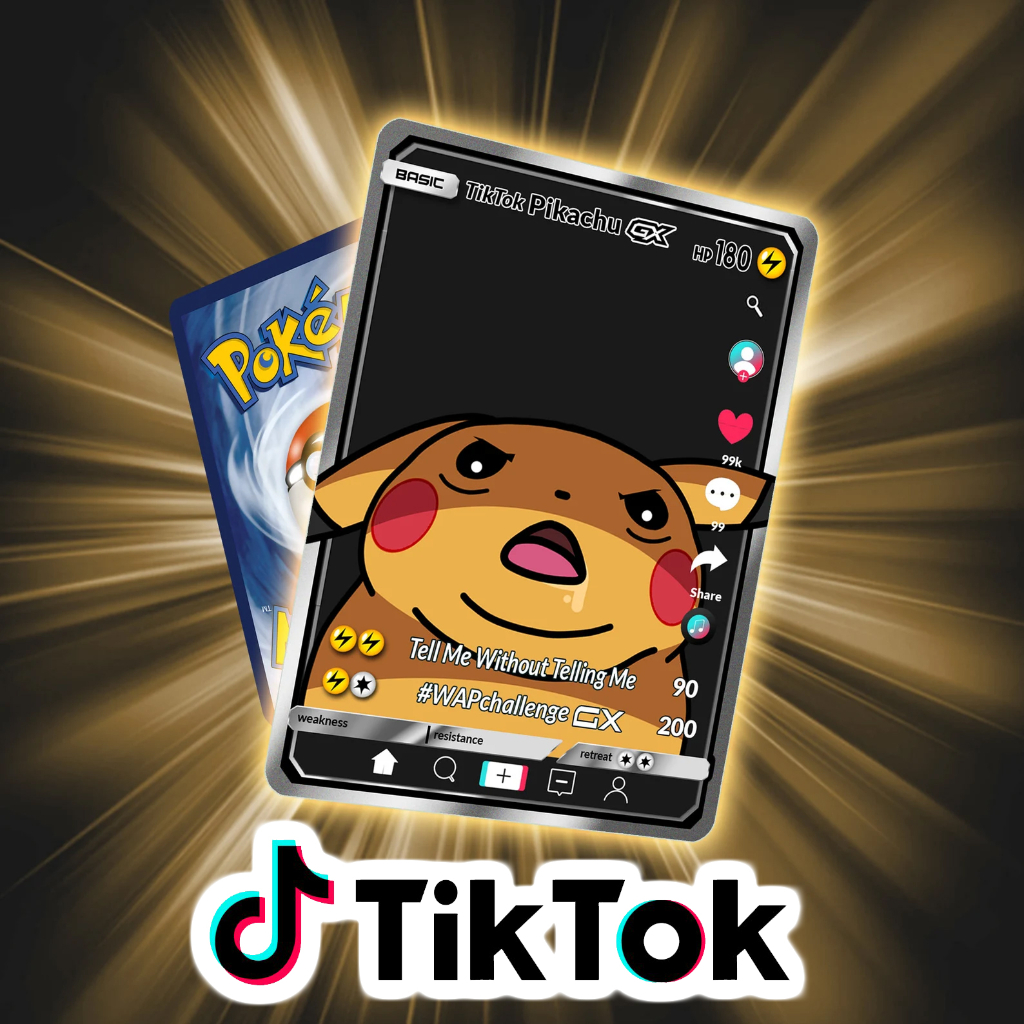 Jual KARTU POKEMON TCG HOLOGRAM ENGLISH VERSION (GX) - TIKTOK PIKACHU | Shopee Indonesia
