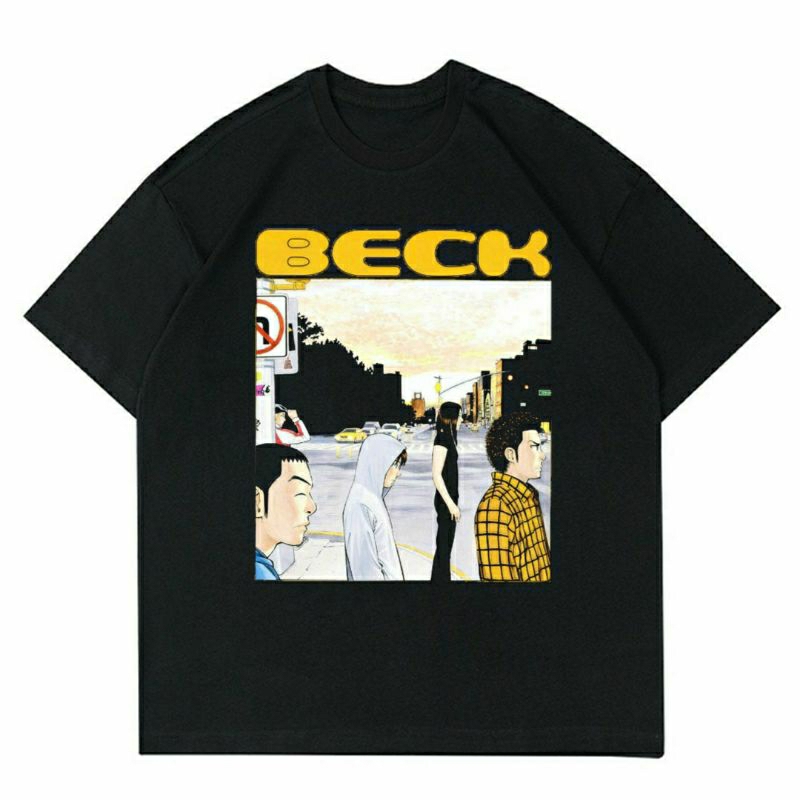 Jual BAJU ANIME BECK | T-SHIRT KAOS ANIME BECK BLACK | KAOS BAJU ANIME ...