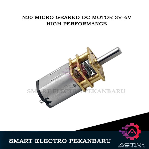 Jual ORIGINAL N20 MICRO MOTOR METAL GEAR DC HIGH TORQUE 3V-6V DC GA12 ...