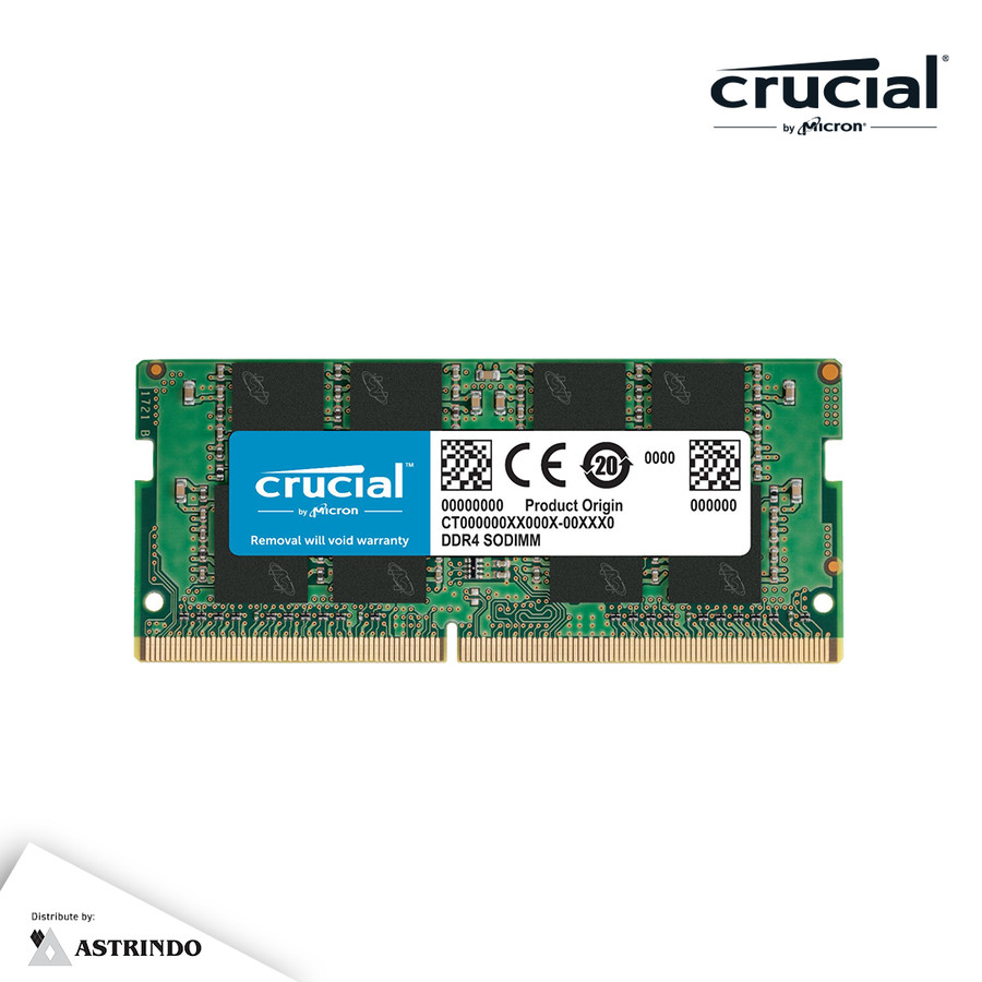 Jual Crucial Memory SODIMM 16GB DDR4 3200 RAM | Shopee Indonesia