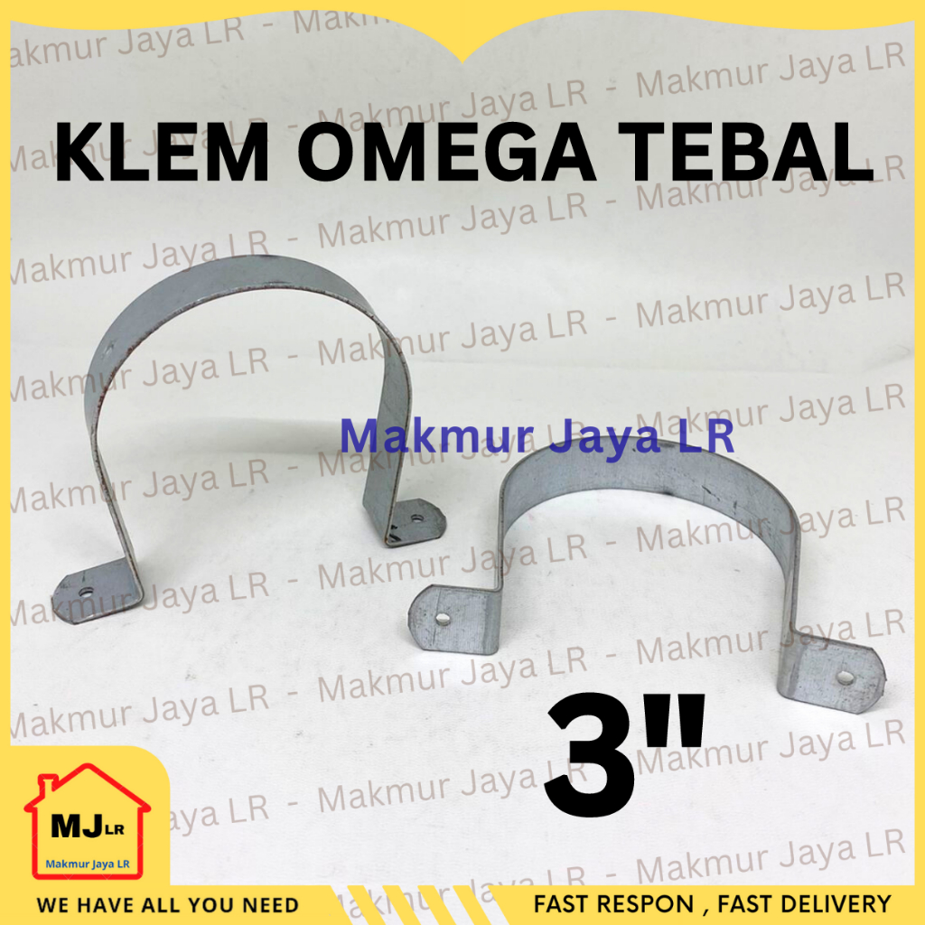 Jual Klem Pipa Omega Tebal 3 Jual Klem Pipa Omega Tebal 3