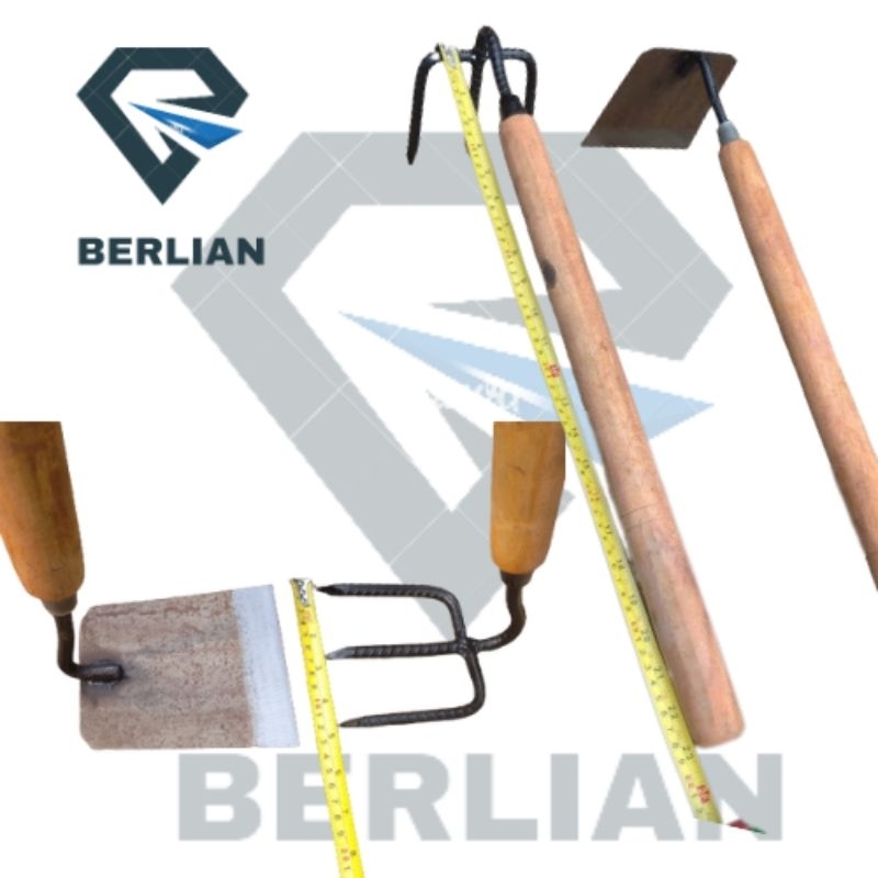 Jual cangkul wangkil besar / garuk cakar gagang kayu / cangkul besar ...