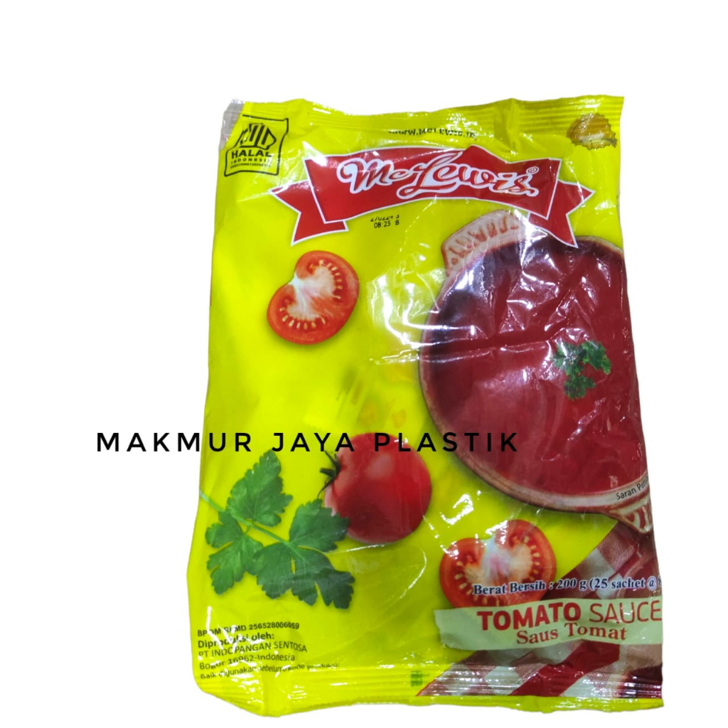 Jual SAOS TOMAT MC LEWIS SACHET - ISI 25 SACHET | Shopee Indonesia