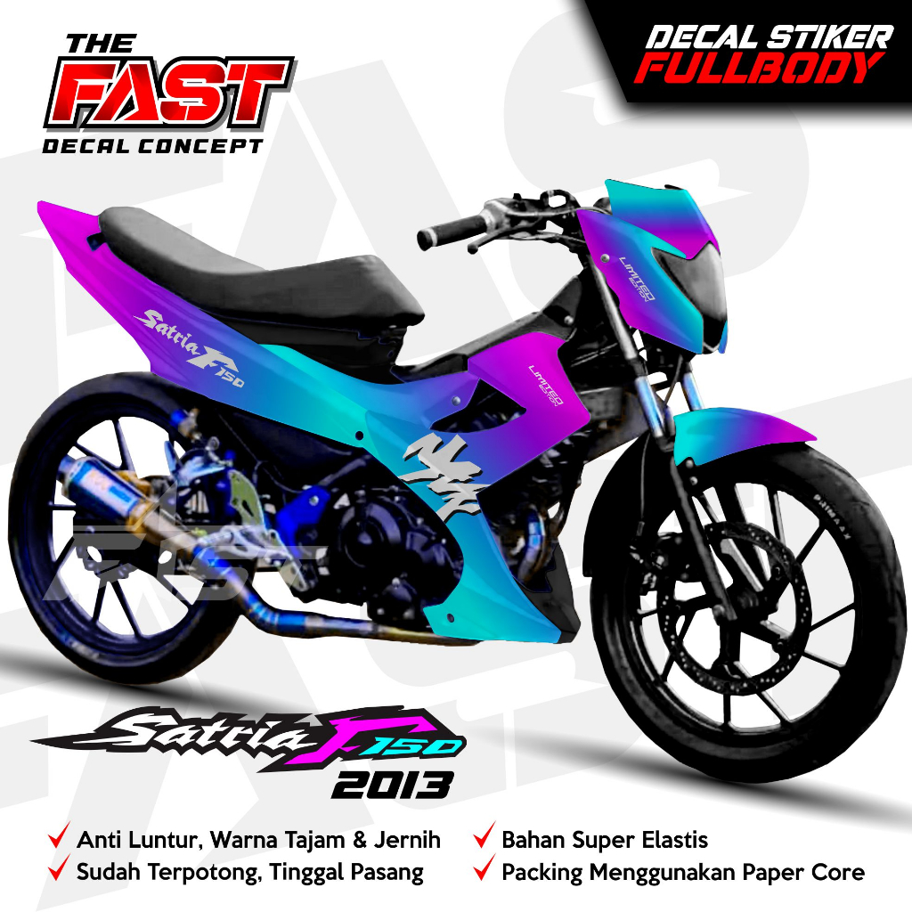 Jual TERBARU Decal Satria F150 Facelift Full Body Stiker Satria F150 ...