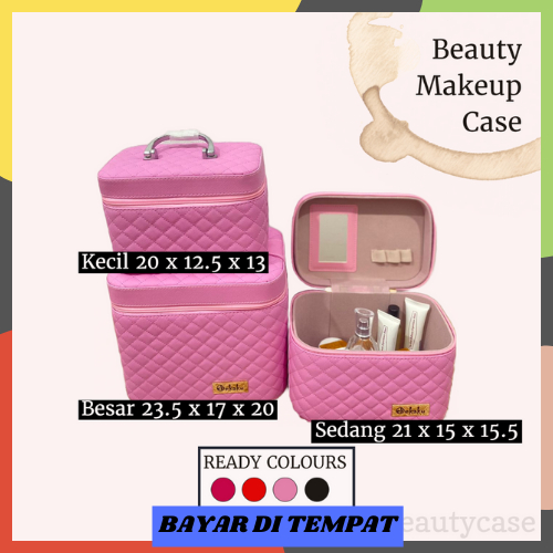 Jual SS-B2183 Kotak kosmetik / Tempat Make Up Cermin / Beauty Case ...