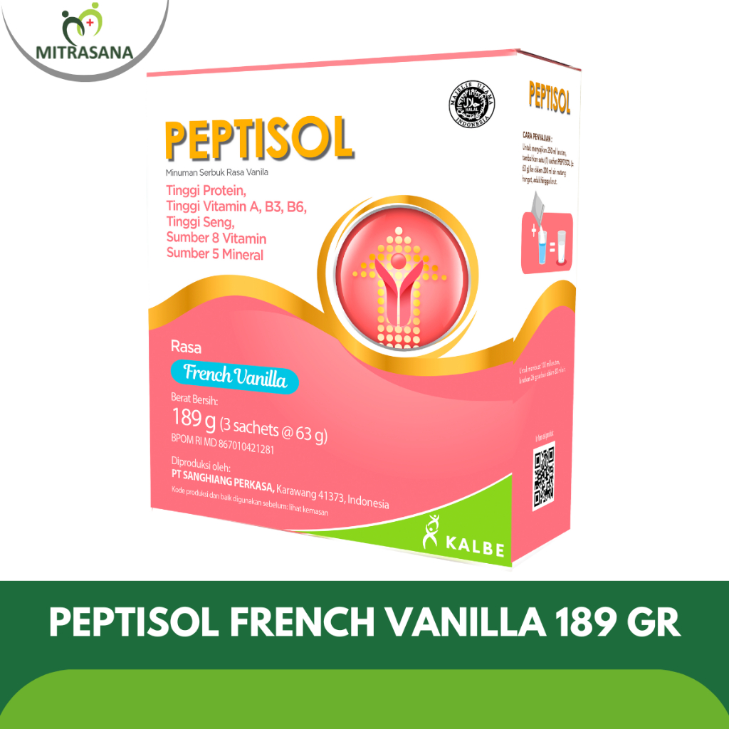Jual Peptisol 189 gram - Nutrisi Tinggi Protein | Shopee Indonesia