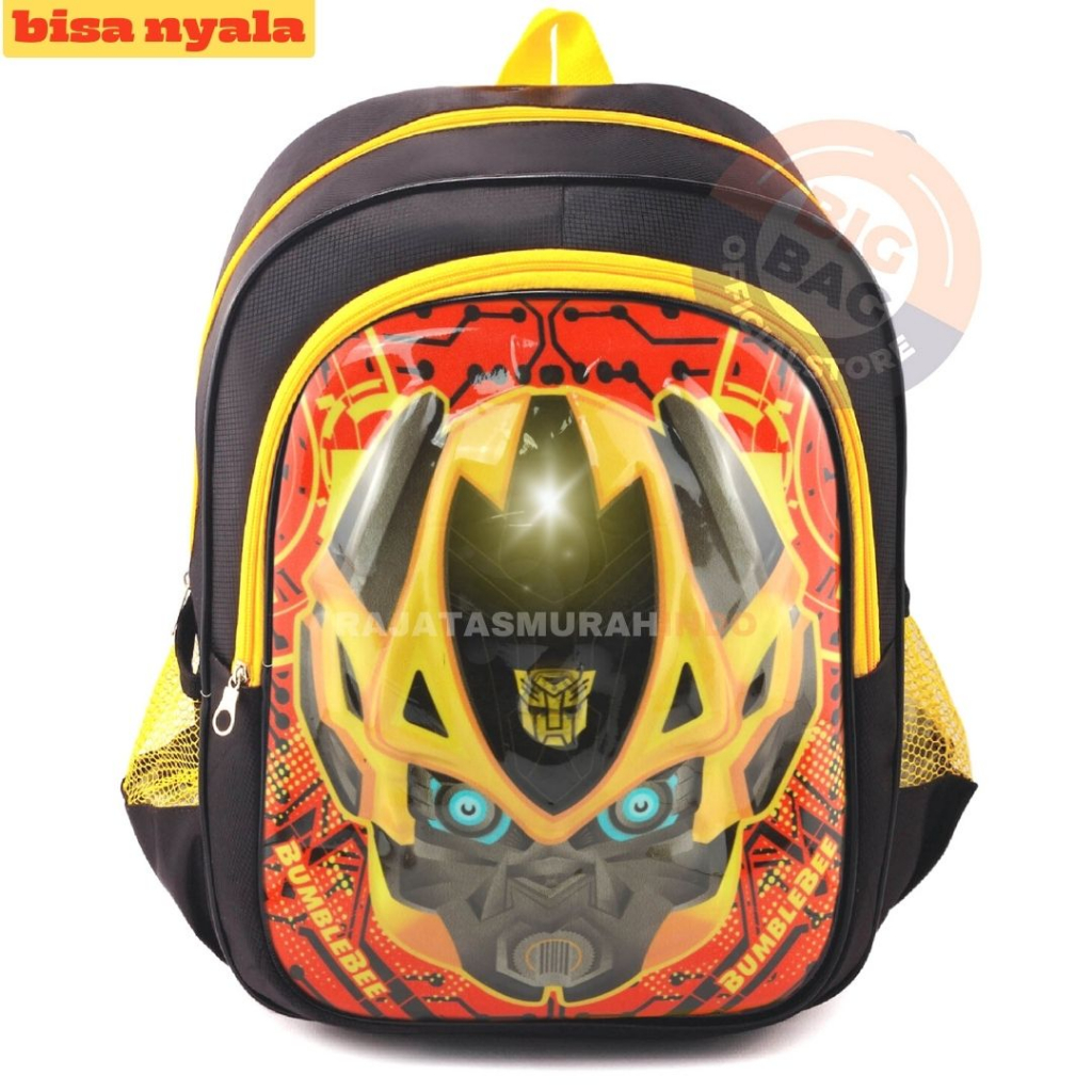Jual RTM - RANSEL LED SD 4D - RANSEL SUPER HERO SHIELD BOBOIBOY ...