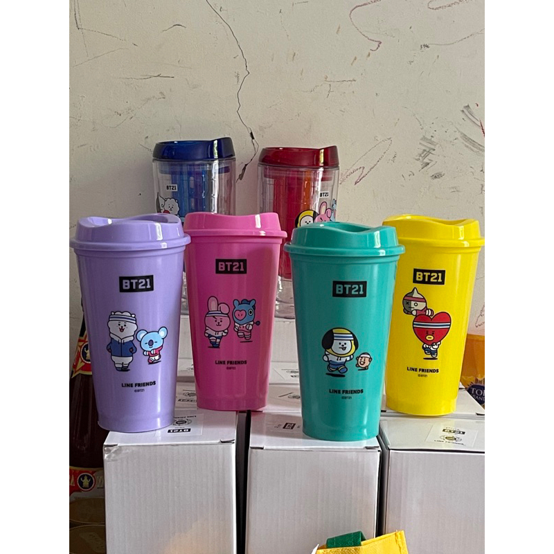 Jual Tumbler BT21 X Milk Life / Mug BT21 | Shopee Indonesia