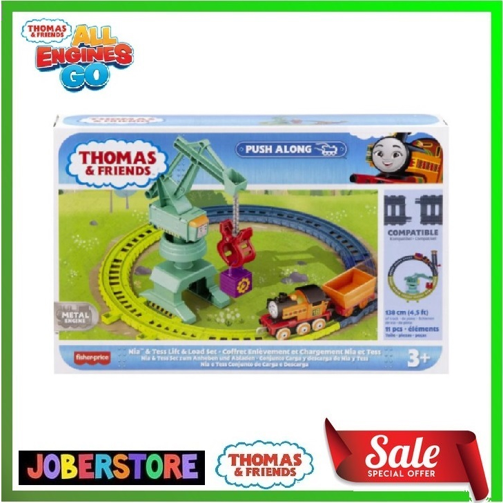 Jual Thomas & Friends Track Set Push Along All Engines Go - Nia With ...