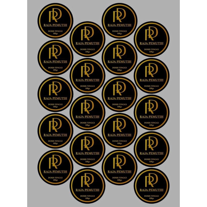 Jual STIKER HB RD POT Repack 100g & 50g per lembar | Shopee Indonesia
