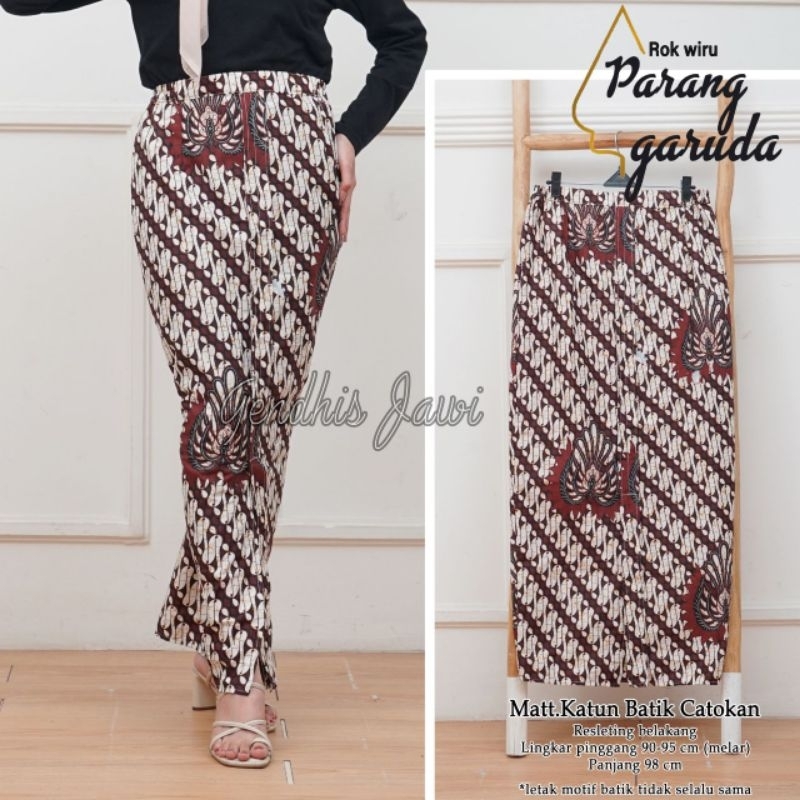 Jual ROK WIRU BATIK L XL XXL XXXL / ROK WIRU BAWAHAN KEBAYA GENDHIS ...