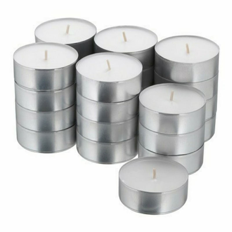 Jual Lilin Putih Lilin Gelas Aromaterapi Candle Light Tealight Lilin ...
