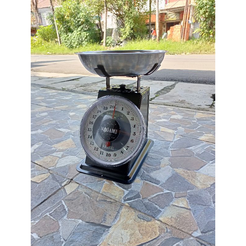 Jual Timbangan Duduk 20kg Nagami, Timbangan Manual Duduk Jarum 20kg | Shopee Indonesia