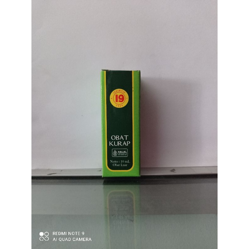 Jual 19 Cair Obat Kurap - isi 10 ml (Kemasan Baru) | Shopee Indonesia