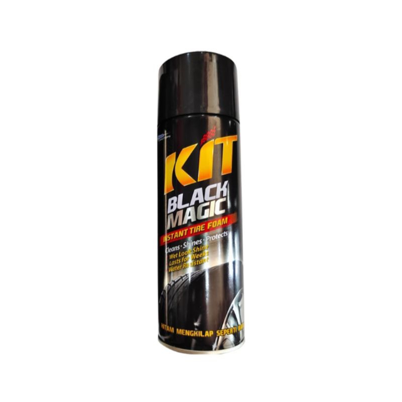 Jual KIT Black Magic Instant Tire Foam Pengkilap Ban 400 ml | Shopee ...