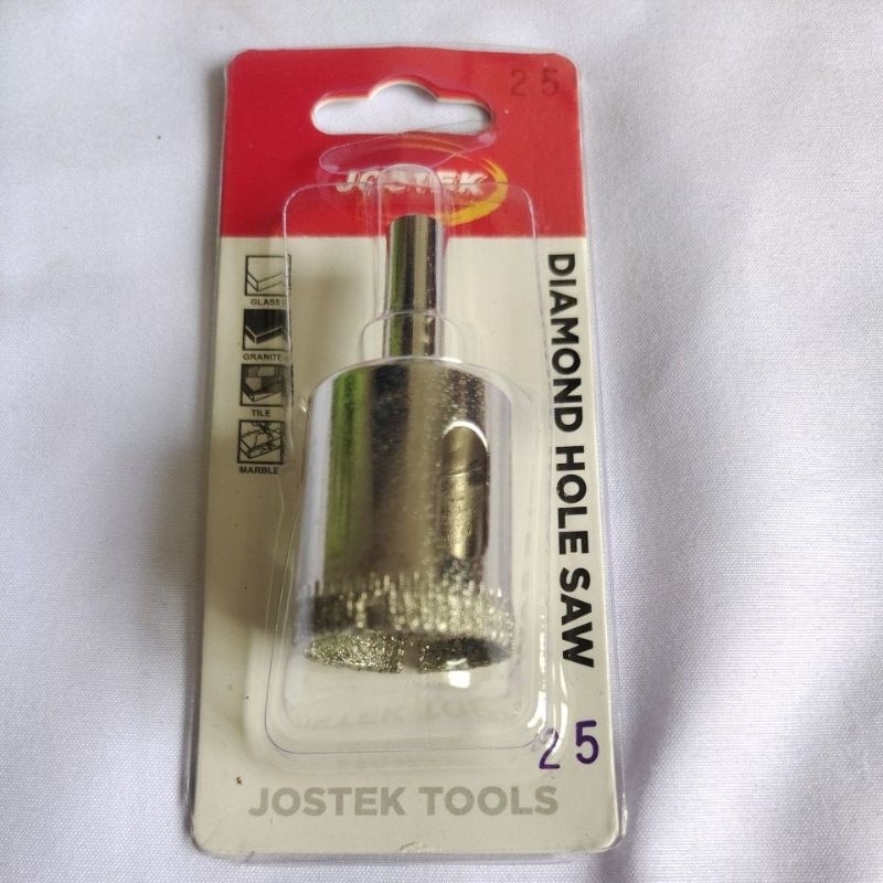 Jual JOSTEK Mata Bor Kaca / JOSTEK Hole Saw Kaca / Diamond hole saw ...