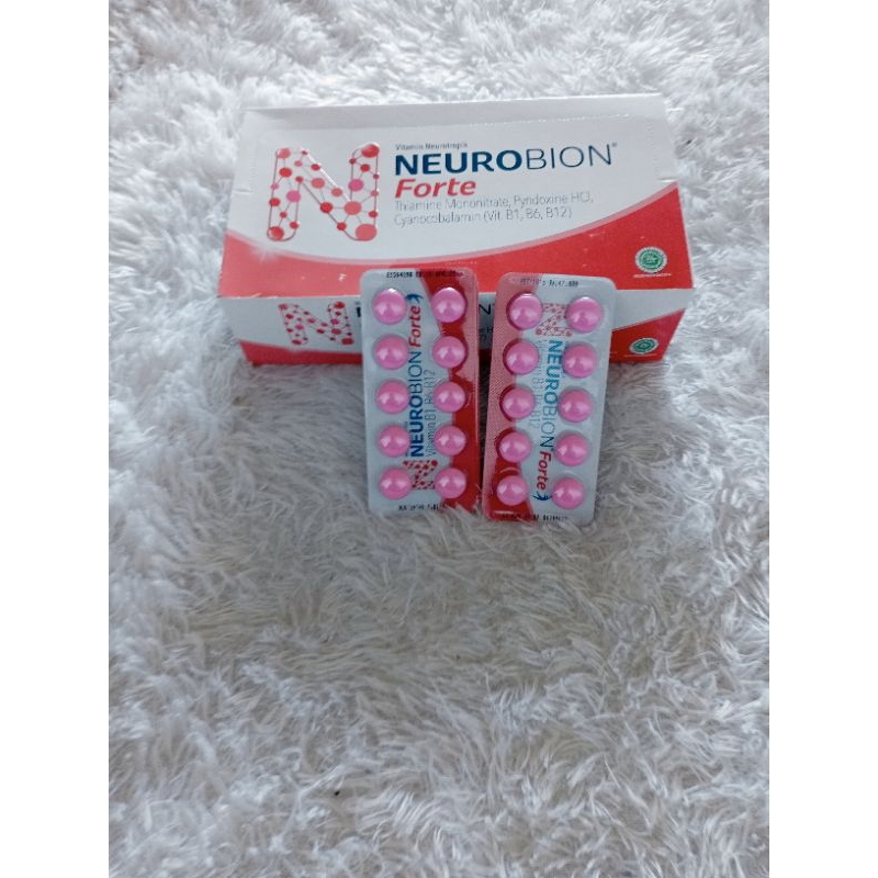 Jual NEUROBION FORTE 1STRIP 10TABLET | VITAMIN NEUROTROPIK | VITAMIN ...