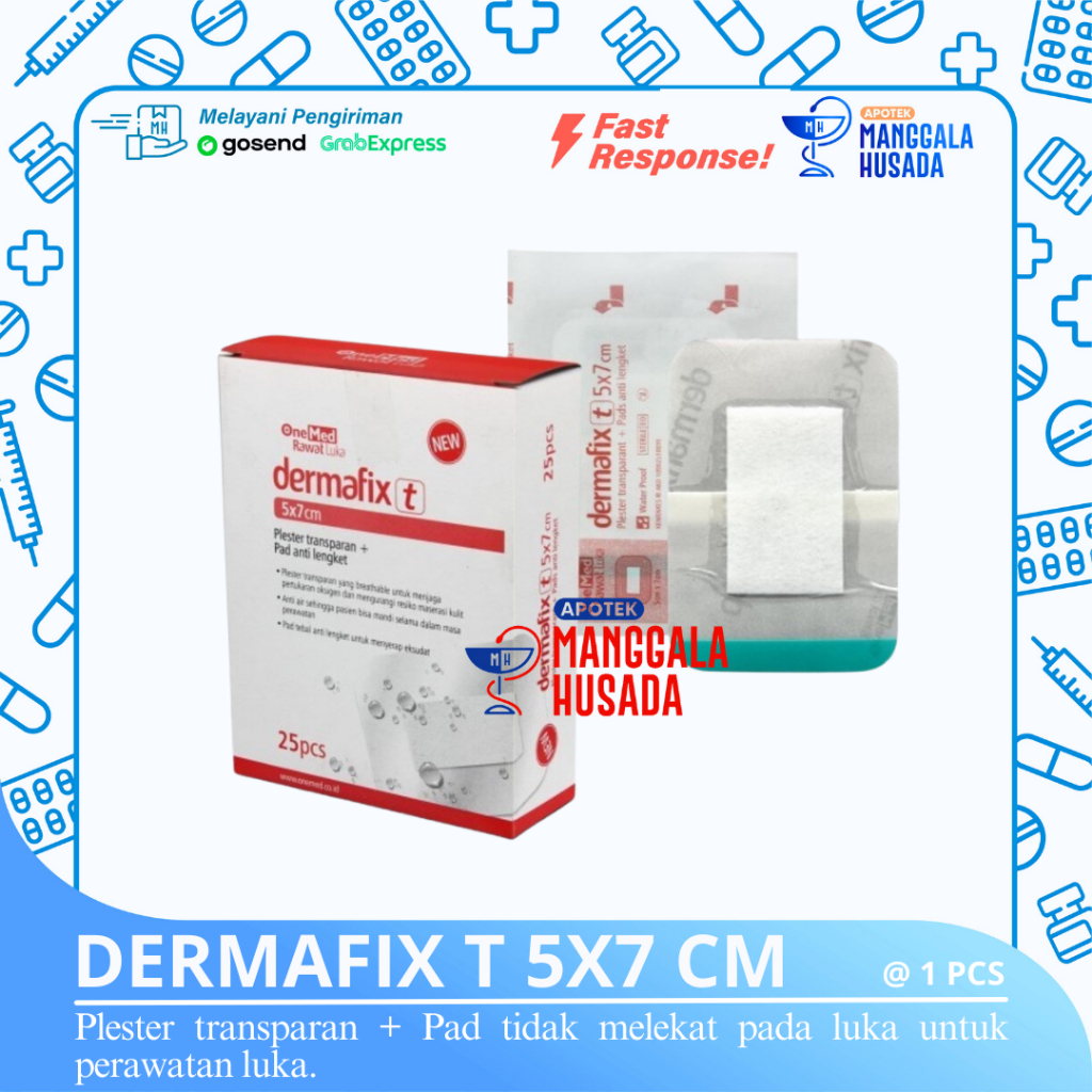Jual DERMAFIX T 5X7 CM PLESTER @ 1 PCS | Shopee Indonesia