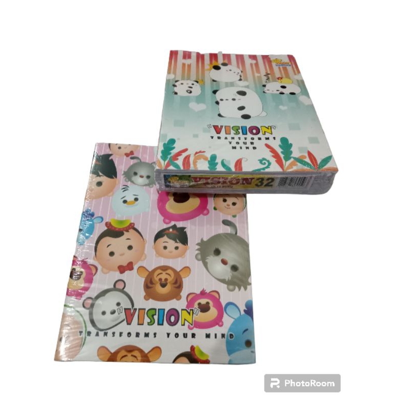 Jual Buku Tulis Vision 32 lembar isi 10 buku/pack | Shopee Indonesia