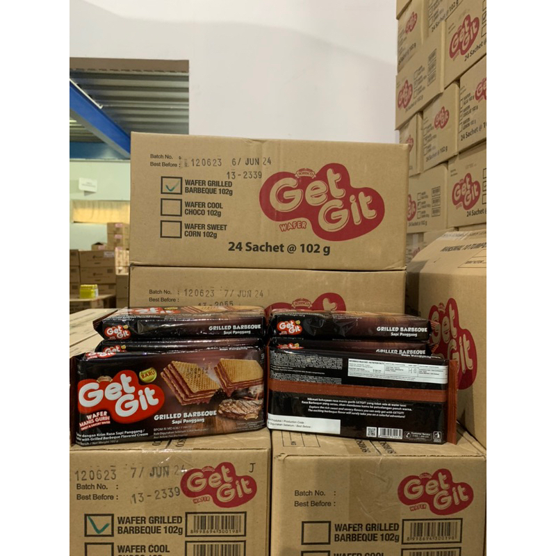 Jual Wafer Get Git Rasa Grilled Barbeque. | Shopee Indonesia