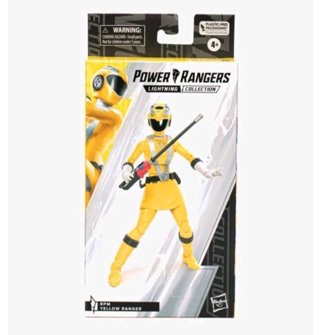 Jual Power Rangers Lightning Collection RPM Yellow Ranger HPRF8214 ...