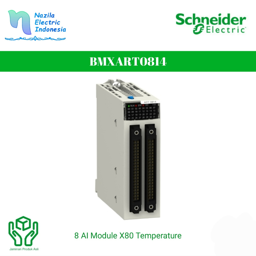 Jual Schneider BMXART0814 8 AI Module X80 Temperature Original | Shopee ...