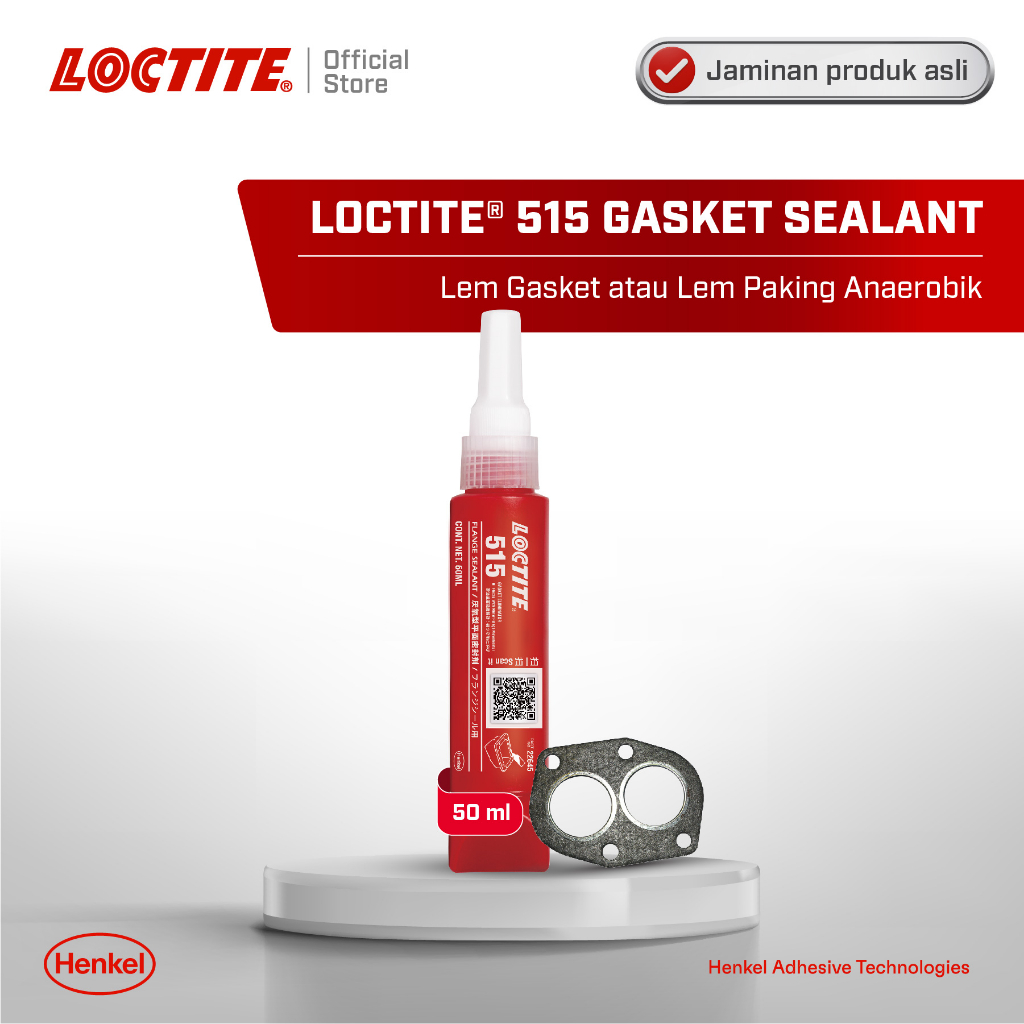 Jual Henkel LOCTITE 515 Gasket Sealant Lem Paking/Gasket - 50 ml ...