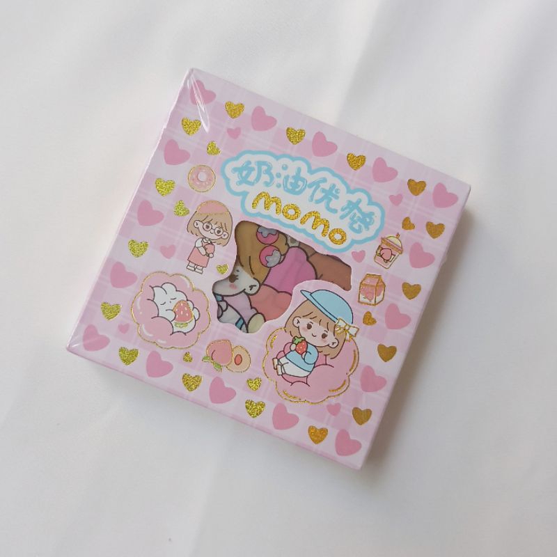 Jual Stiker Momo 100 lembar Sticker aesthetic Sticker Dekor Jurnal ...