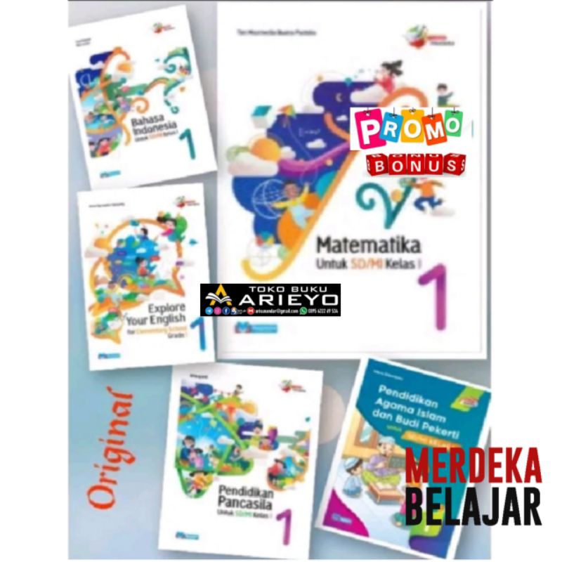 Jual BONUS+BUKU KURIKULUM MERDEKA PENERBIT MASMEDIA KELAS : 1 | Shopee Indonesia