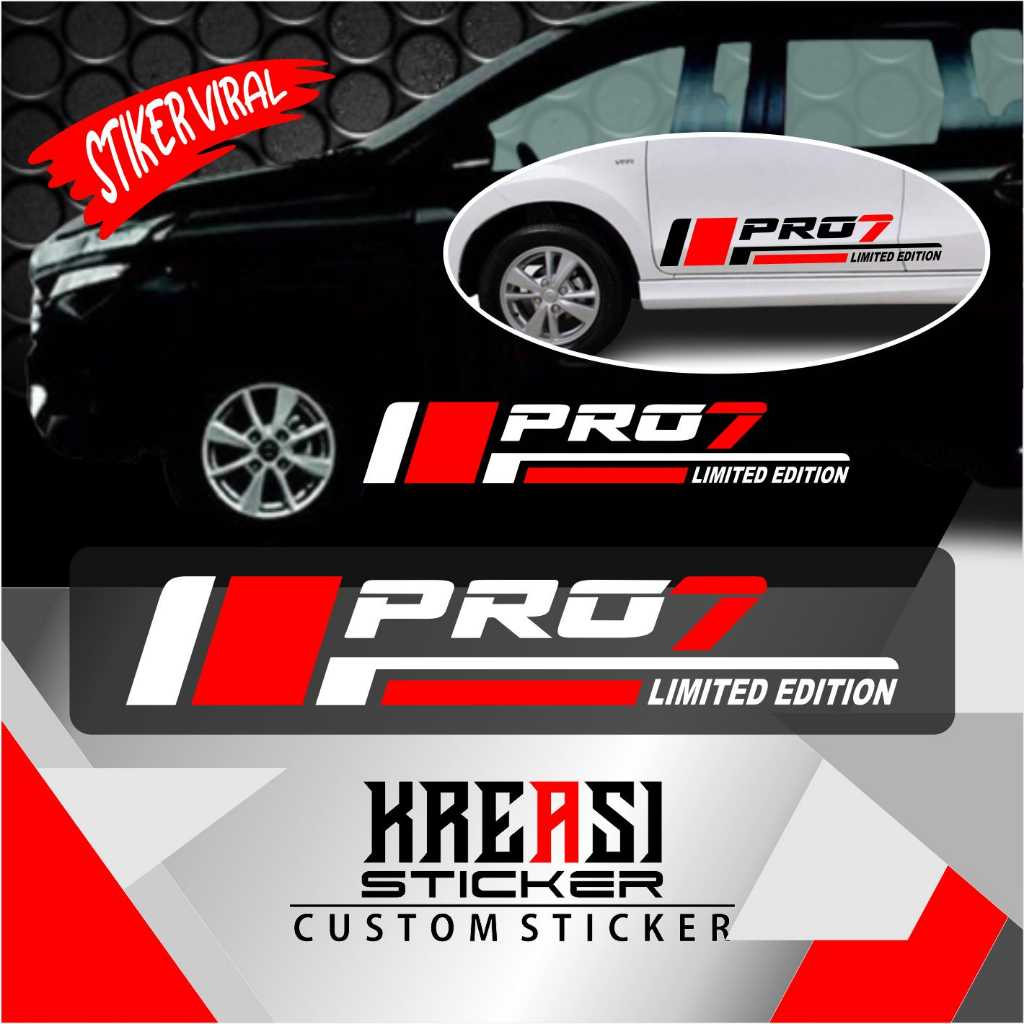 Jual STIKER MOBIL PRO7 | Shopee Indonesia