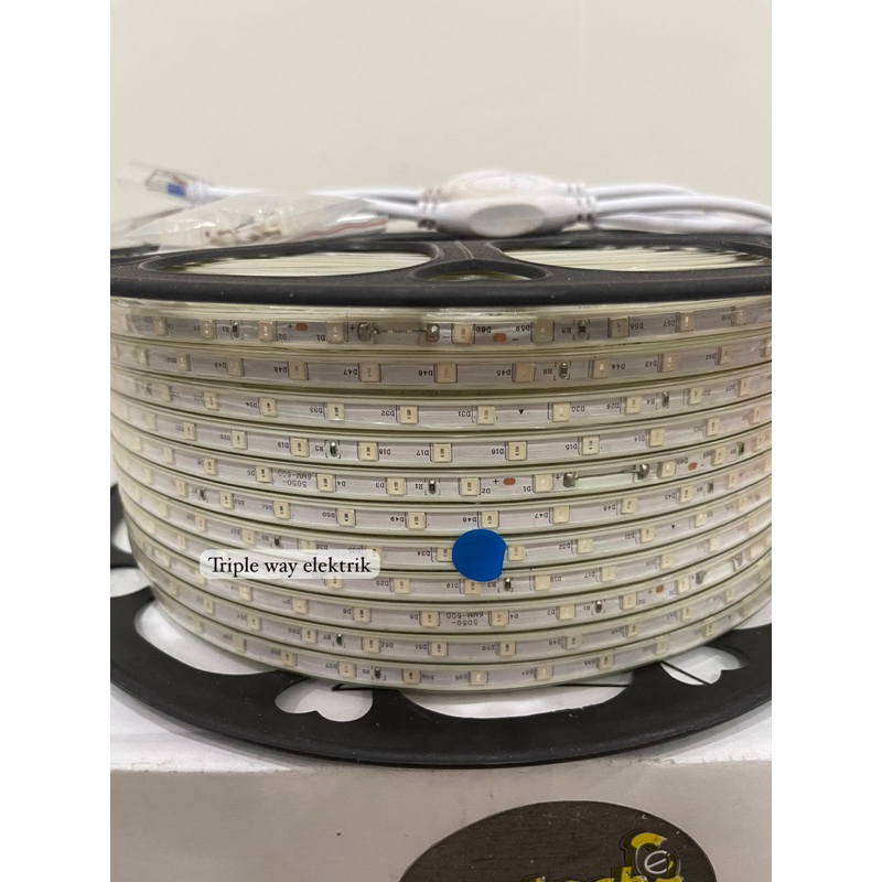 Jual led strip 100m full 1 warna & RGB | Shopee Indonesia