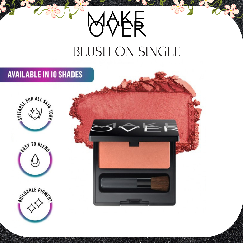 Jual Make Over Blush On Single 6g / Blush On | Shopee Indonesia