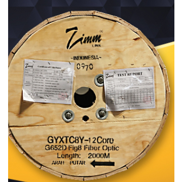 Jual Kabel KU Mini 12 Core Fig 8 / Kabel FO bulat 12c Fig8 Panjang 2km ...