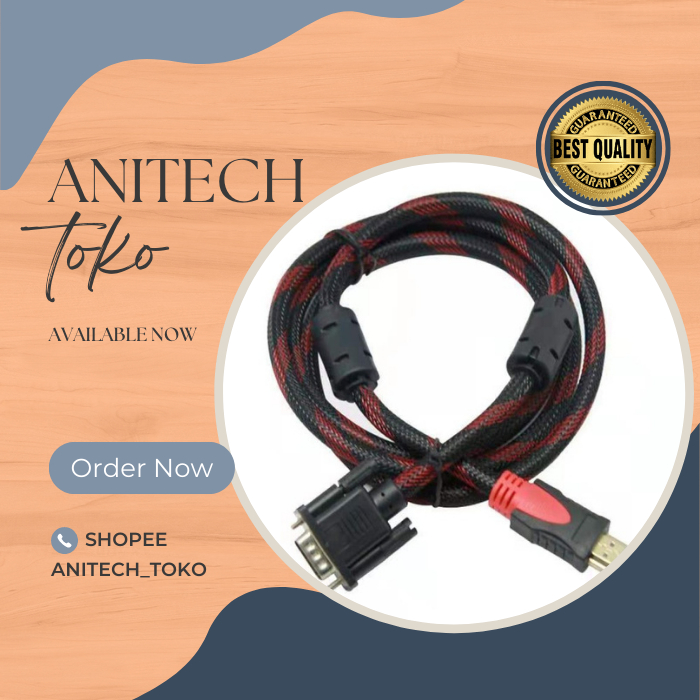 Jual KABEL VGA /HDMI To VGA/ | Shopee Indonesia