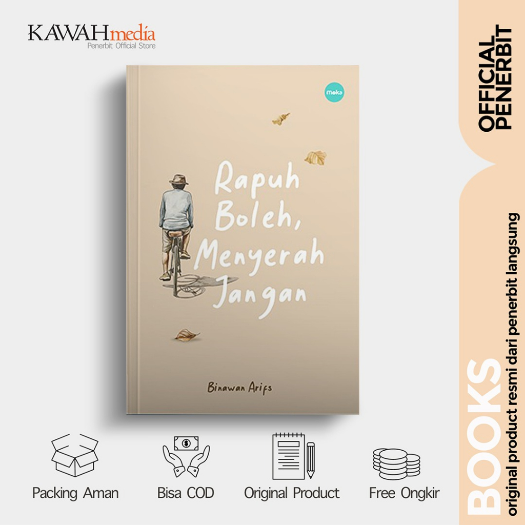 Jual Buku Pengembangan Diri Rapuh Boleh Menyerah Jangan Binawan Arifs ...