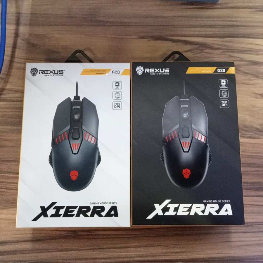 Jual Mouse Gaming Rexus Xierra G20 | Shopee Indonesia