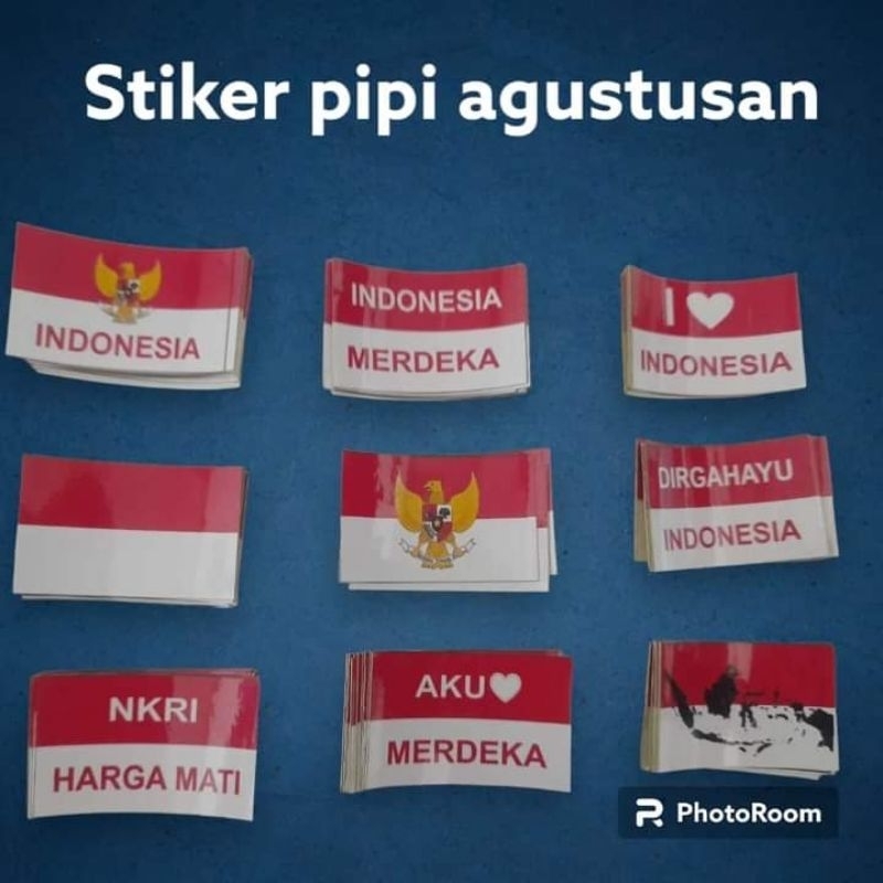 Jual Sticker Pipi Merah putih (Garuda Pancasila) Agustusan | Shopee ...