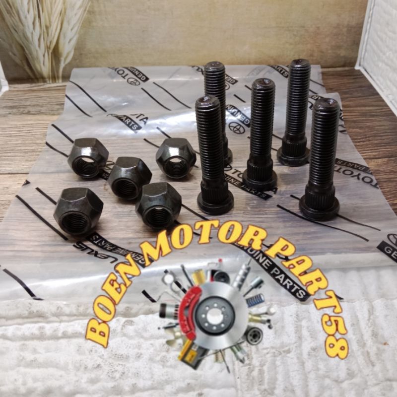 Jual BAUT RODA HUB BOLT LONG TOYOTA KIJANG INNOVA AVANZA KIJANG 5K 7K ...