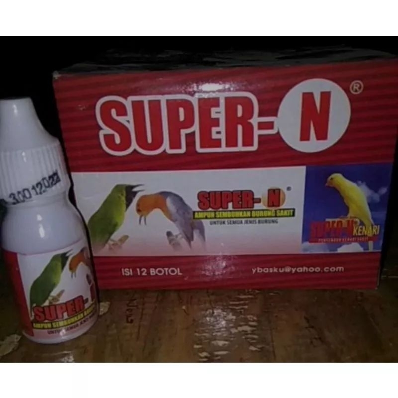 Jual super n obat burung sakit perlusin 12 pcs | Shopee Indonesia