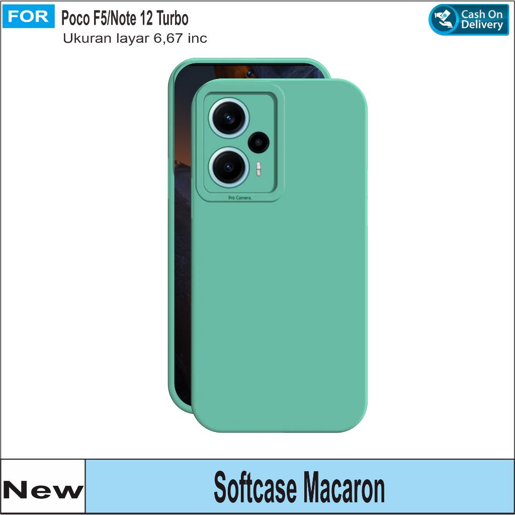 Jual Soft Case Poco F5 5G Casing Macaron Liquid Camera Protect | Shopee ...