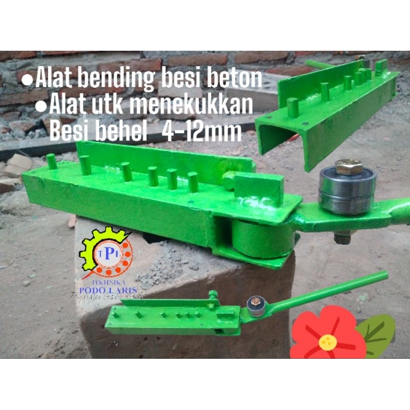 Jual alat bending besi beton4-12mm,alat utk menekkukkan besi behel ...